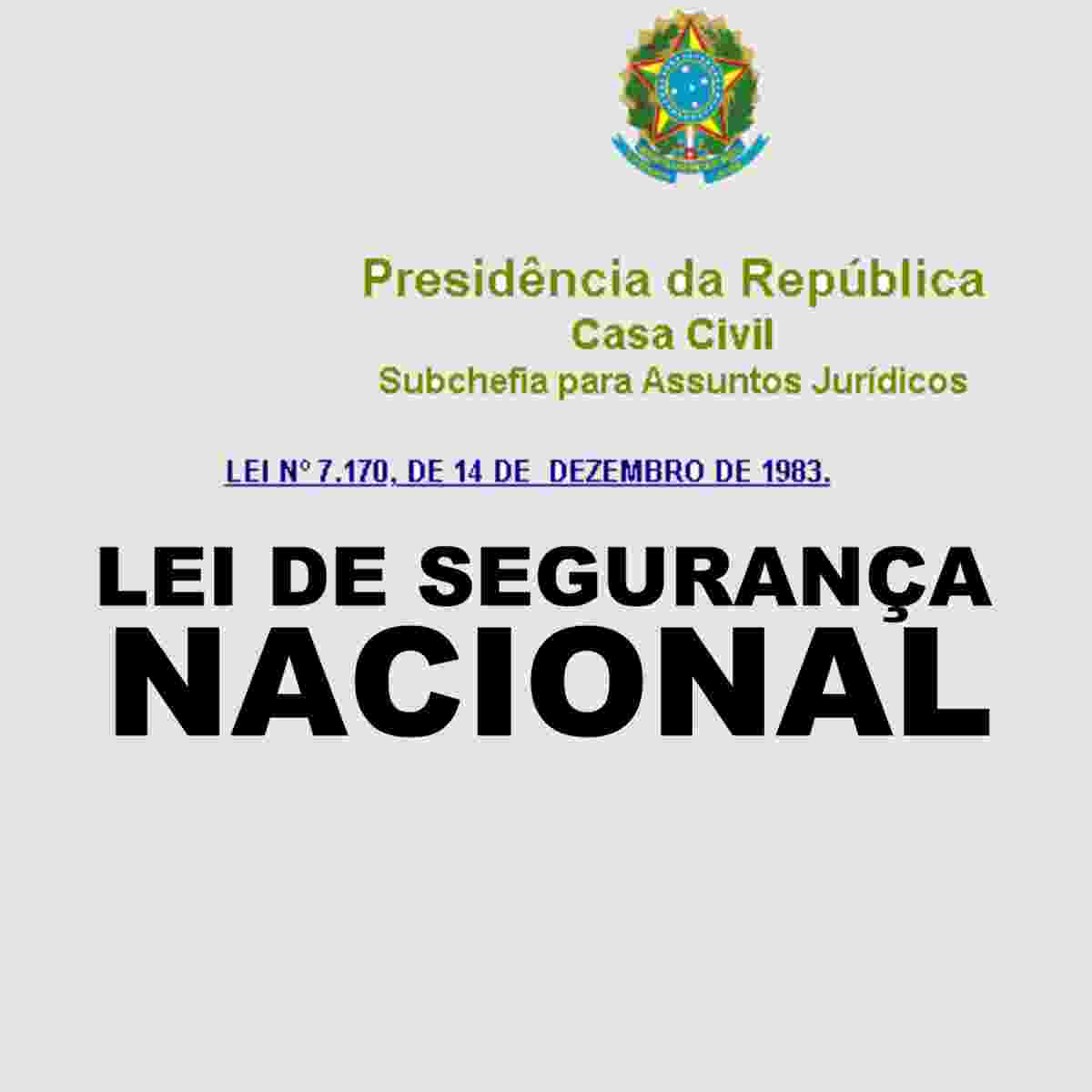 Bolsonaro (Eduardo) pode ser enquadrado na lei de segurança nacional ... Bolsonaro (Eduardo) pode ser enquadrado na lei de segurança nacional ...