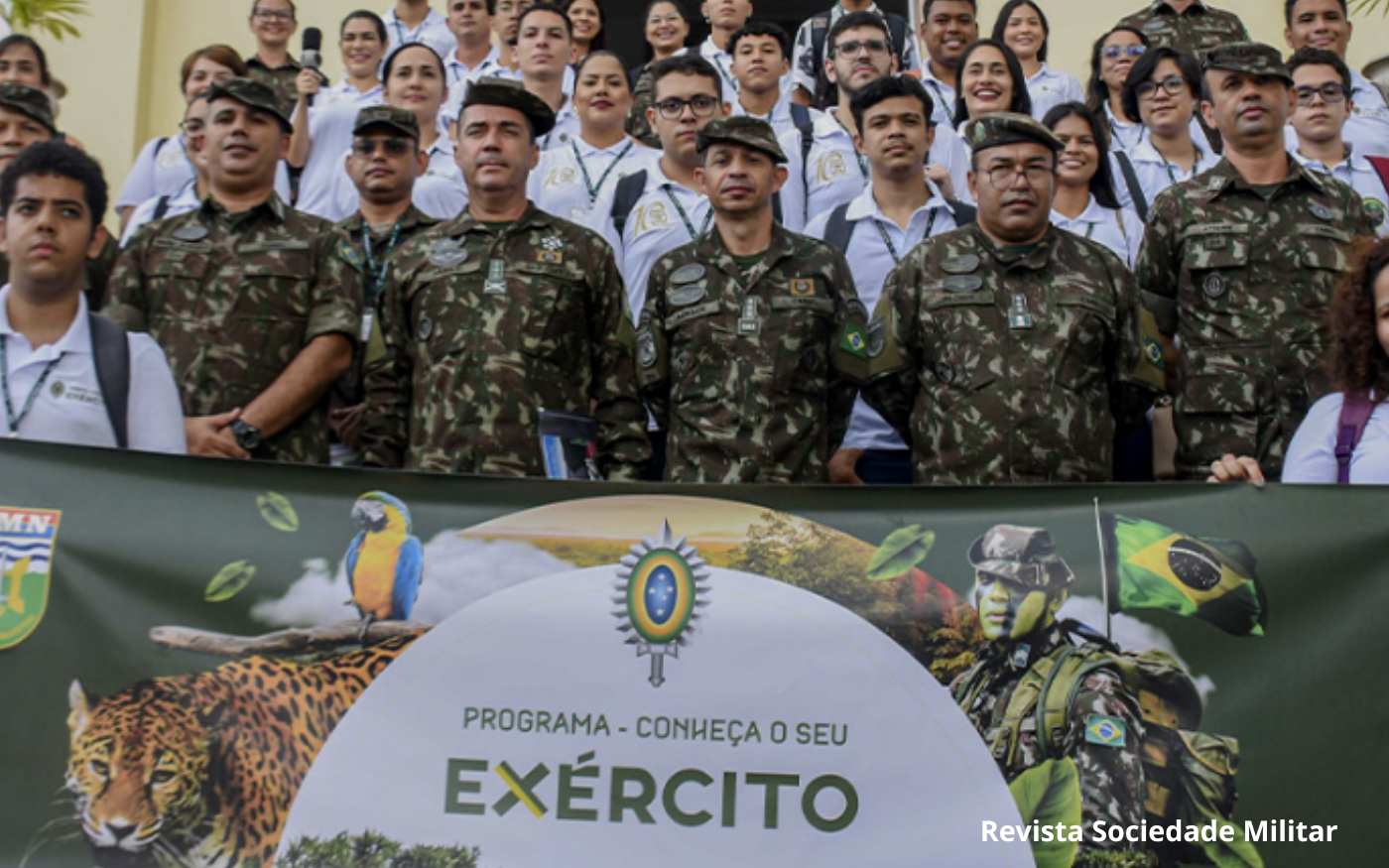 Volta por cima. Exército Brasileiro promove a integração com a ...