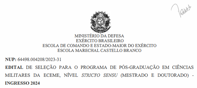 Exército abre vagas para doutorado e mestrado grátis, civis podem ...