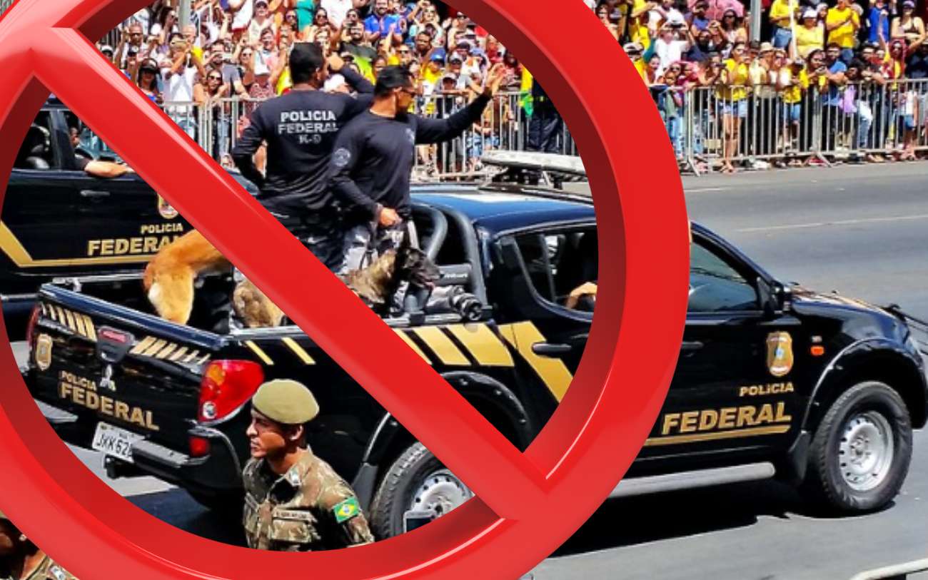 Urgente Polícia Federal Não Vai Participar Do Aparato Dos Desfiles De