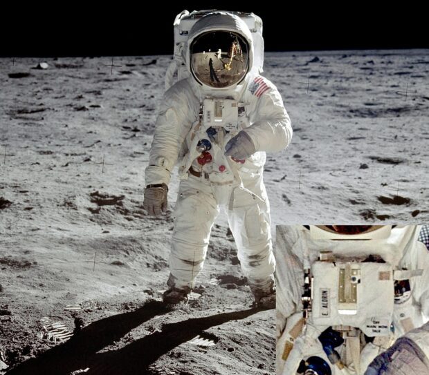 Se Neil Armstrong foi o primeiro homem a pisar na Lua, quem tirou sua ...