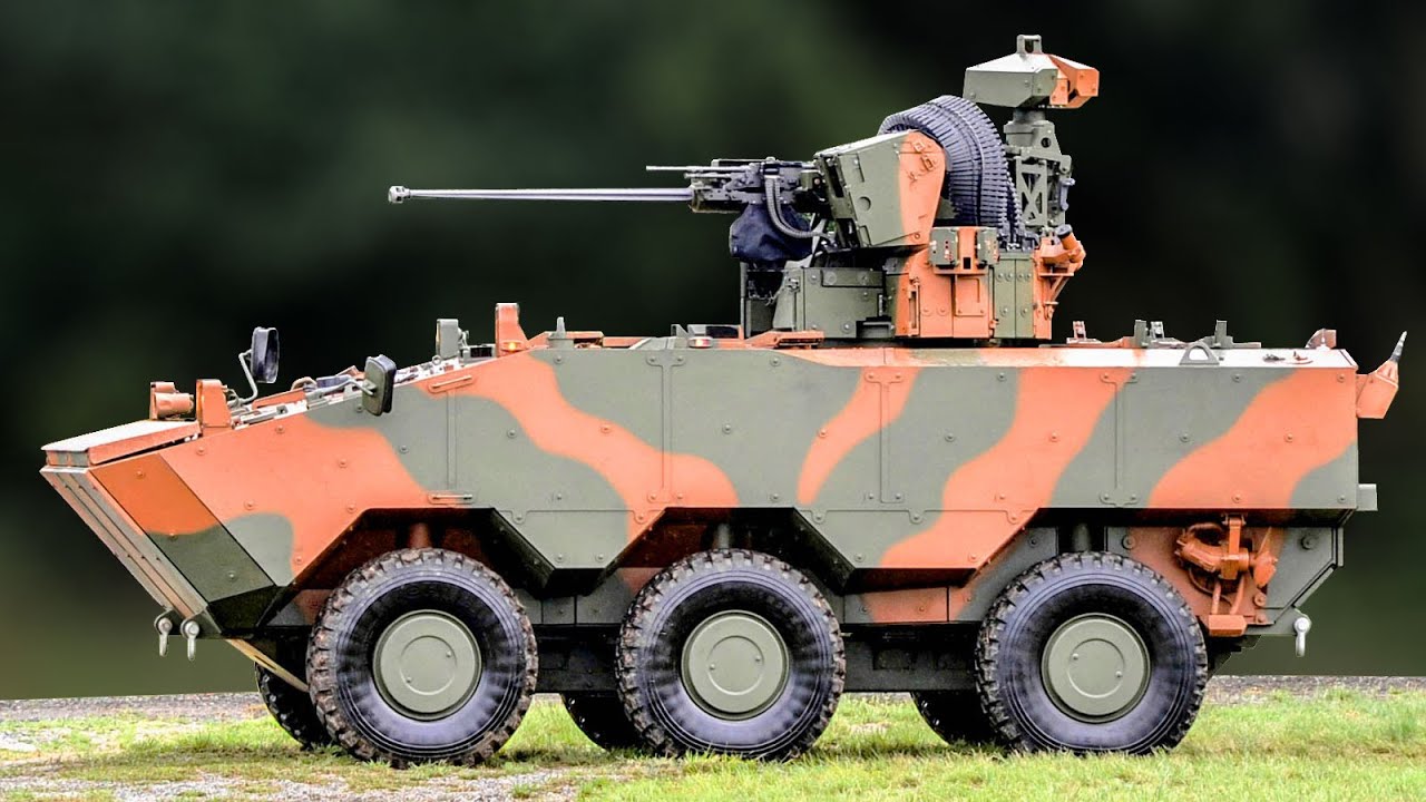 Brasil transforma o lendário Guarani 6x6 em uma plataforma de Defesa ...