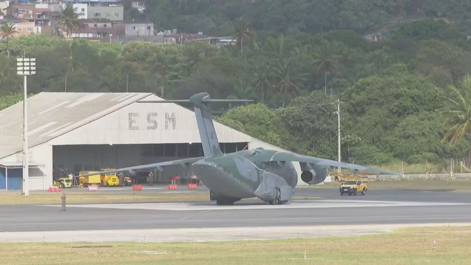 Base militar da FAB virou aeroporto internacional em mudança que ...