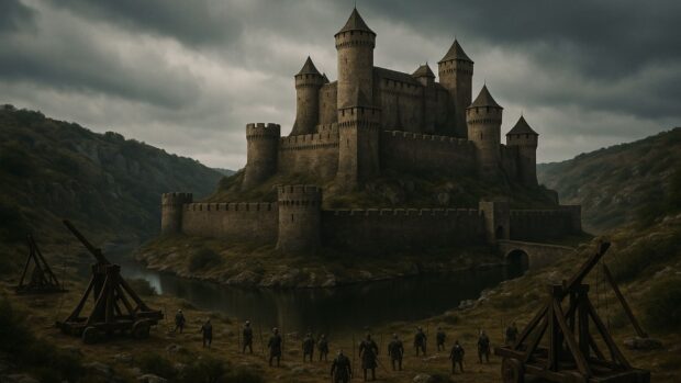 A verdade brutal sobre os castelos medievais: por que 60% dos cercos ...